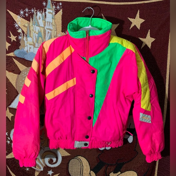 Obermeyer | Jackets & Coats | Vtg Obermeyer Junior 6 Wsm Neon Pink ...